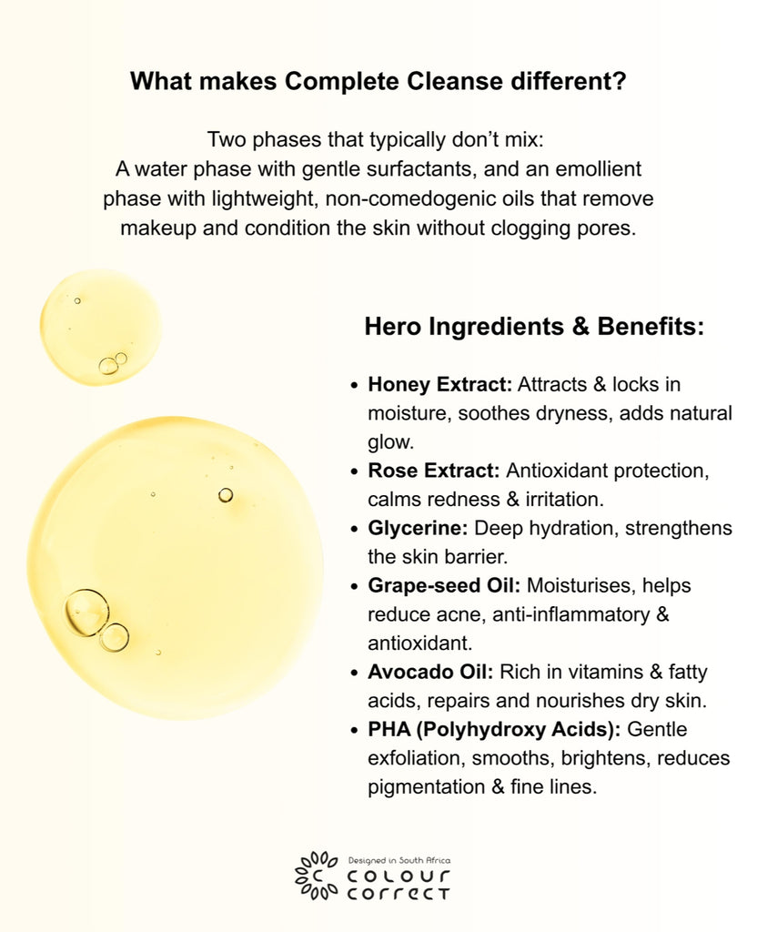 Complete Cleanse - 100% Artisinal & Natural – Colour Correct